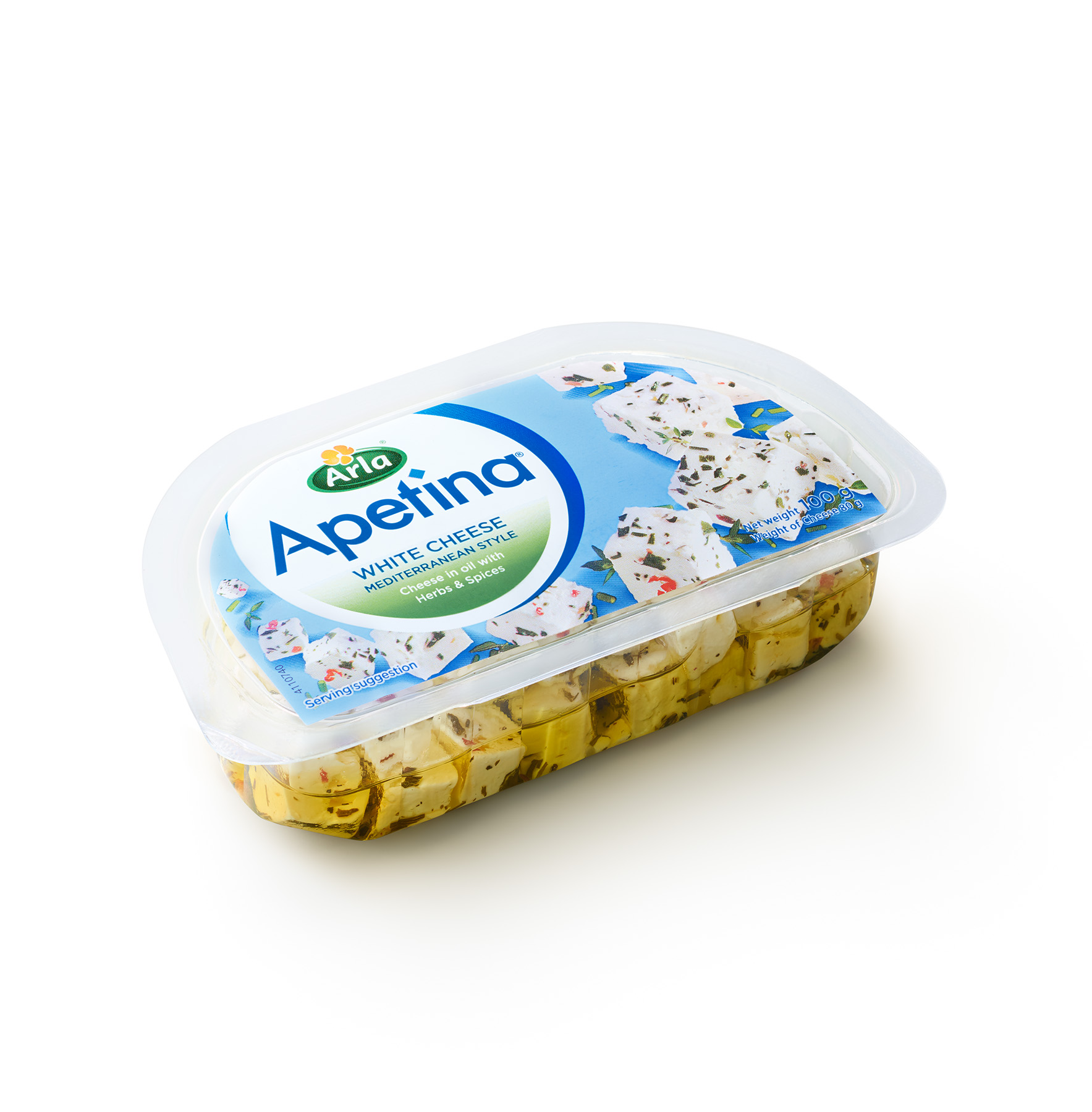 Apetina White Cheese with Herbs and Spices 100g | Arla Indonesia