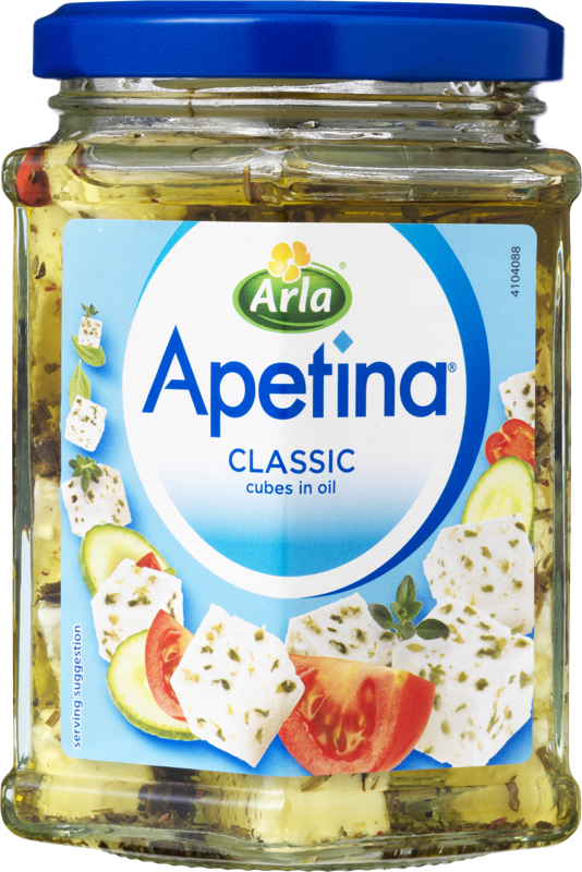 Apetina White Cheese in Oil Glass 265g | Arla Indonesia