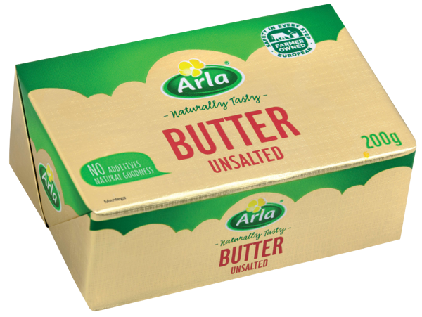 Arla Unsalted Butter 200g | Arla Indonesia
