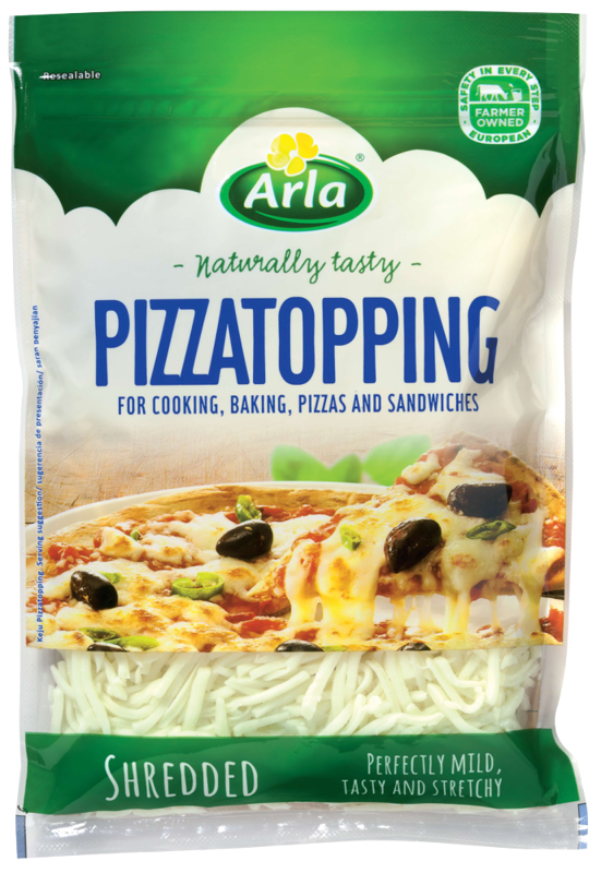 Arla 2 Pizza Topping Shredded 175 g | Arla Indonesia