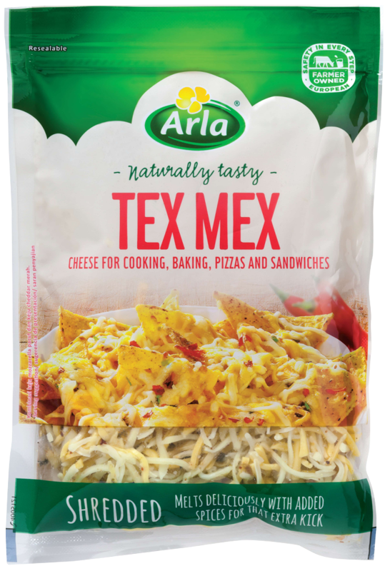 Arla TexMex Shredded Cheese 175 g | Arla Indonesia