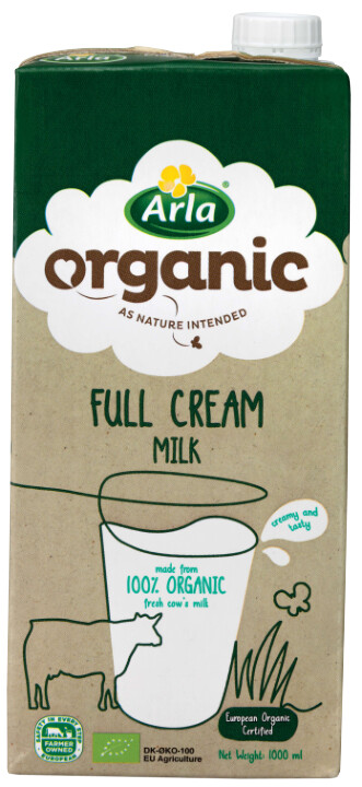 Arla UHT Organic Full Cream UHT Milk 1 L | Arla Indonesia